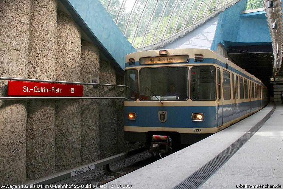 Fahrzeuge der Münchner U-Bahn: Typ A - U-Bahn München