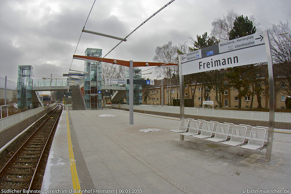 U-Bahnhof Freimann (U6) - U-Bahn München