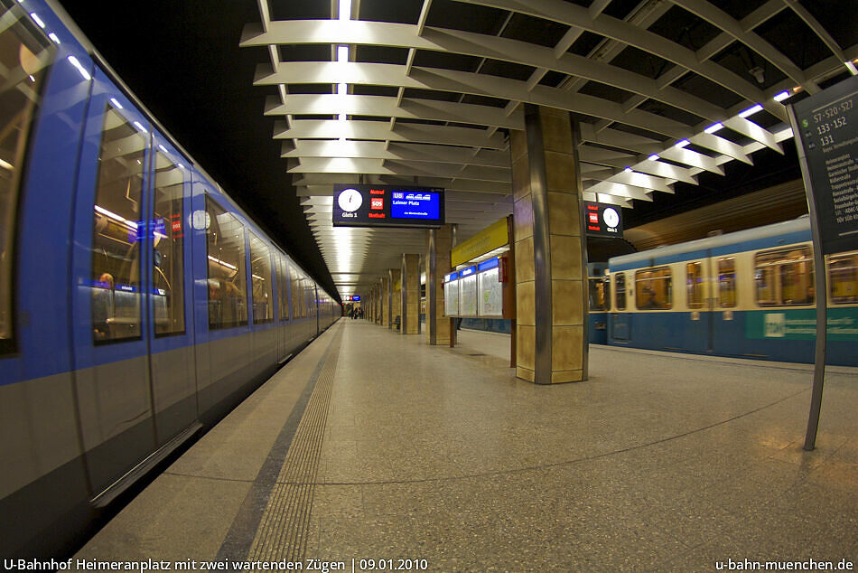 U-Bahnhof Heimeranplatz (U4, U5) - U-Bahn München