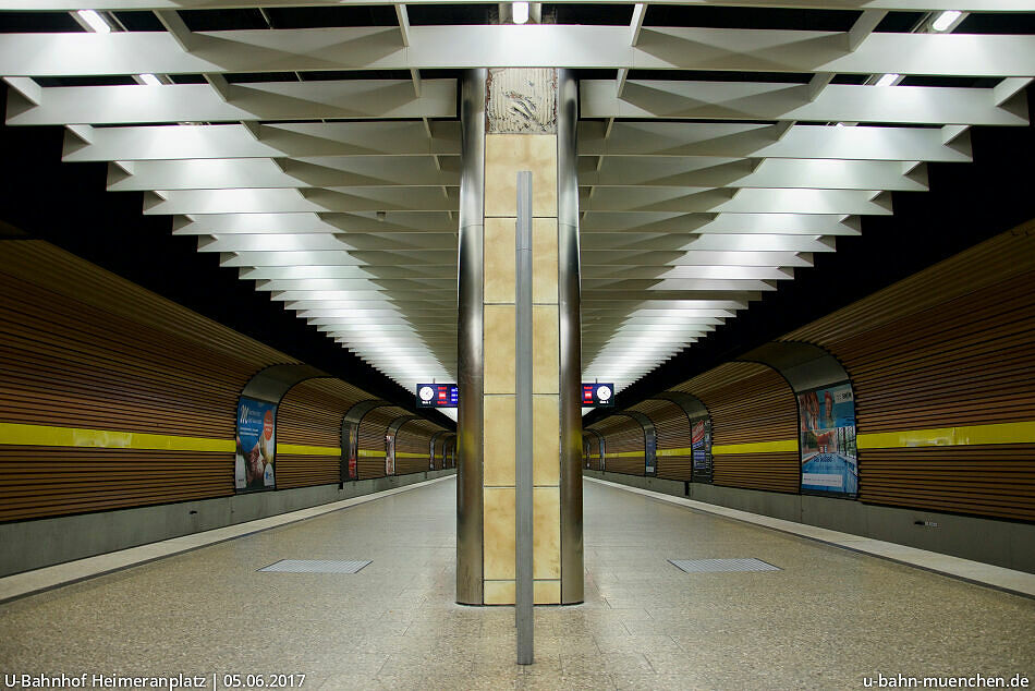 U-Bahnhof Heimeranplatz (U4, U5) - U-Bahn München