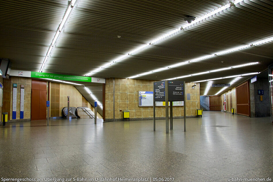 U-Bahnhof Heimeranplatz (U4, U5) - U-Bahn München