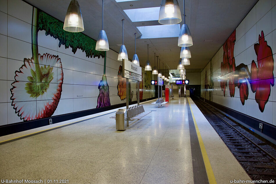 U-Bahnhof Moosach (U3) - U-Bahn München