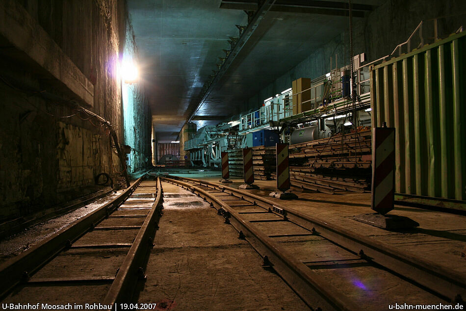 U-Bahnhof Moosach (U3) - U-Bahn München