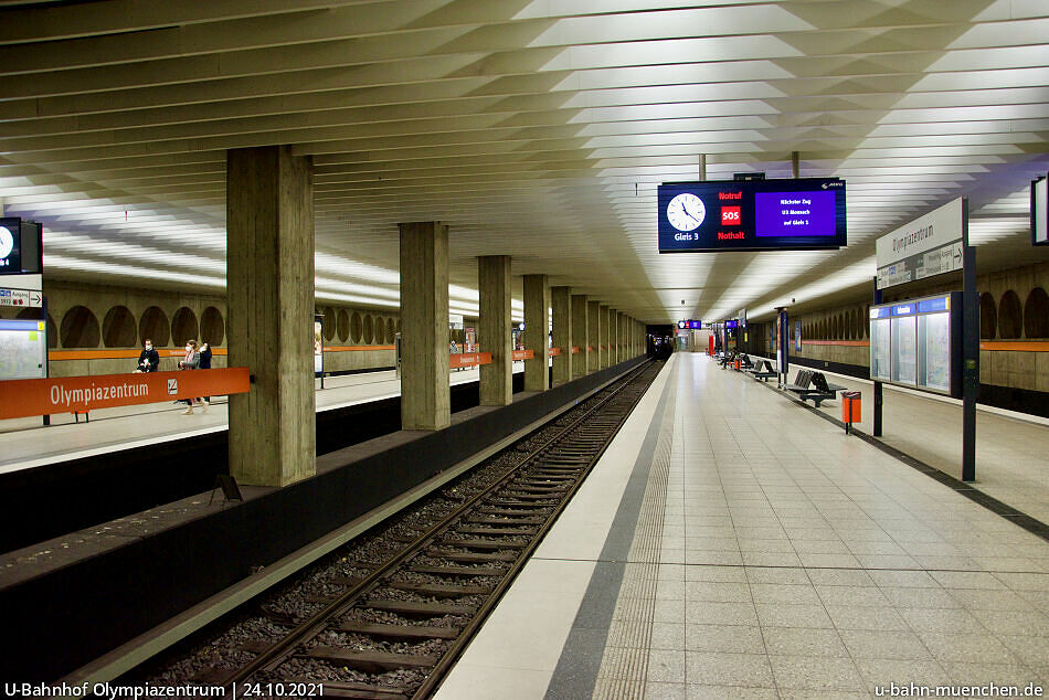 U-Bahn München - Bahnhofsliste - u3