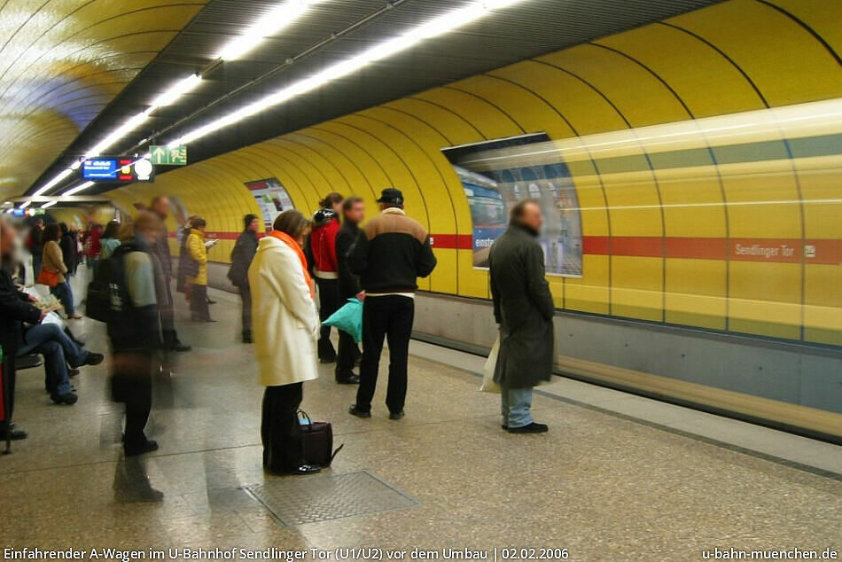 U-Bahnhof Sendlinger Tor (U1, U2, U7, U8) - U-Bahn München