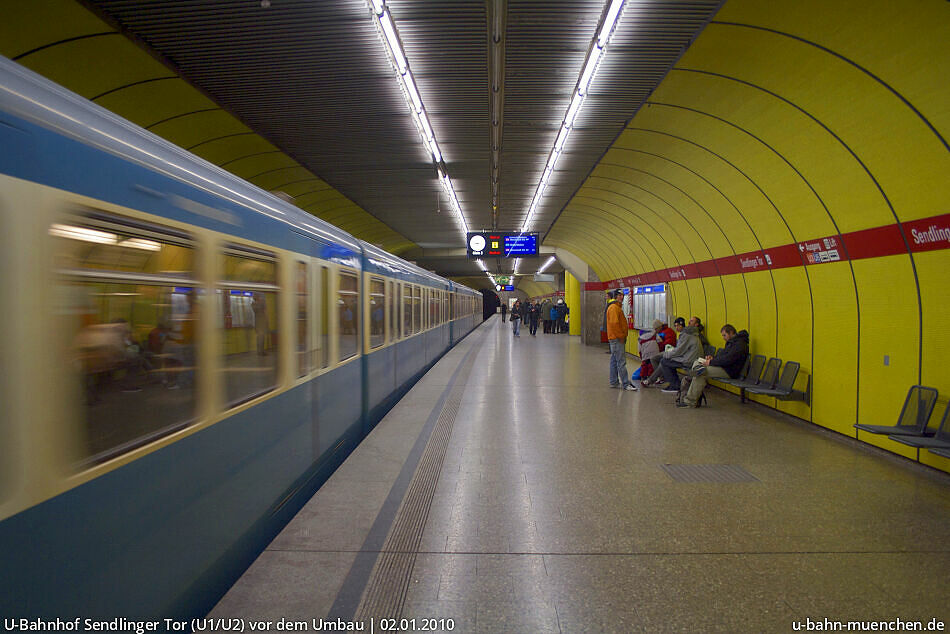 U-Bahnhof Sendlinger Tor (U1, U2, U7, U8) - U-Bahn München