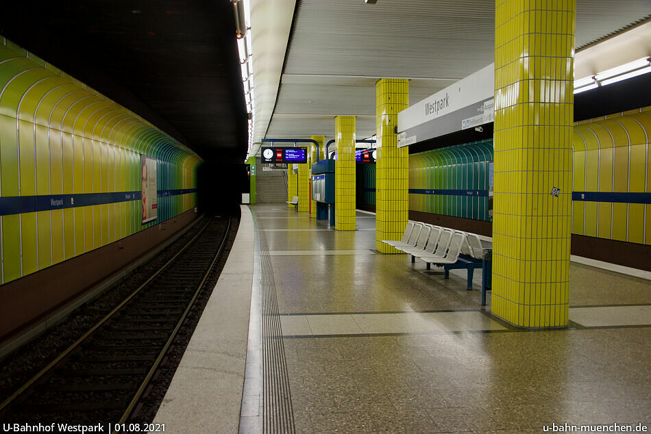 U-Bahnhof Westpark (U6) - U-Bahn München