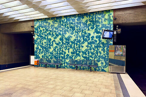 U-Bahnhof Petuelring (U3, U8) - U-Bahn München